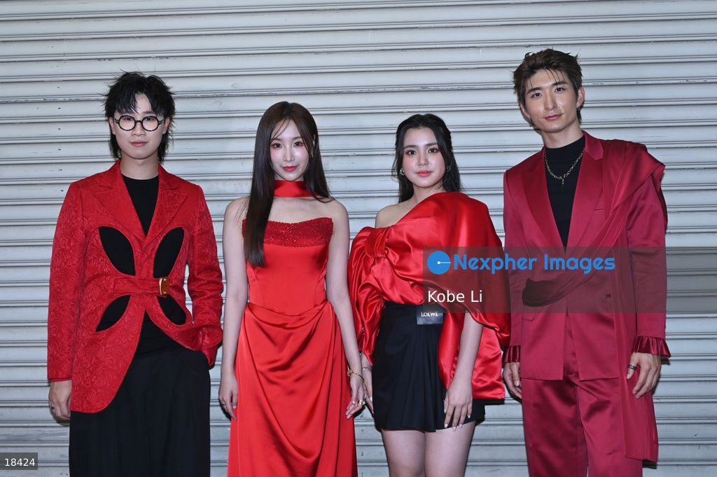 Left to right Felix Lam Chi-lok, Windy Zhan Tian-wen, Chantel Yiu ...