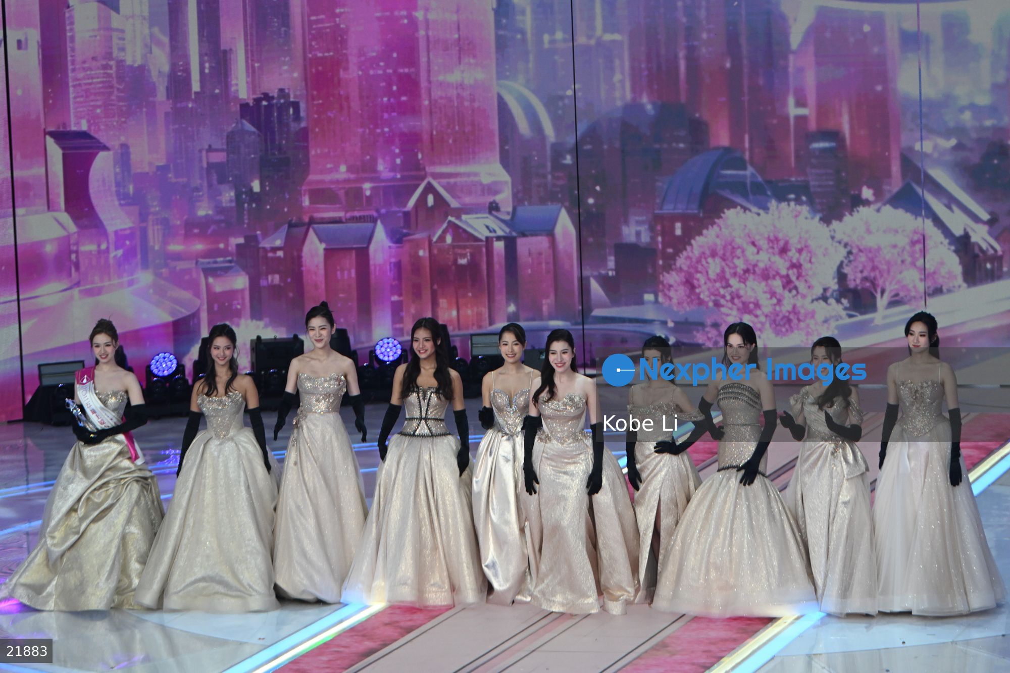 Miss Hong Kong Pageant 2025 on August 31, 2025 in Hong Kong. (Photo ...